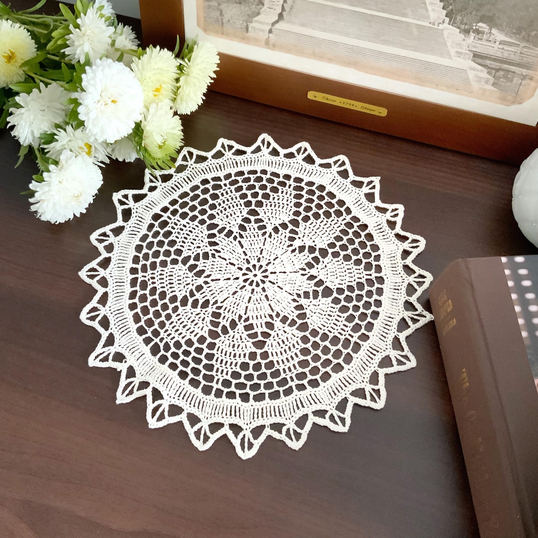 Small Round Doily Crochet Patterns - Small Crochet Doily Pattern ...