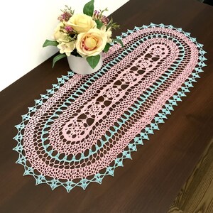 Oval Doily Pattern, Doilies Crochet Pattern, Row by Row Instructions ...