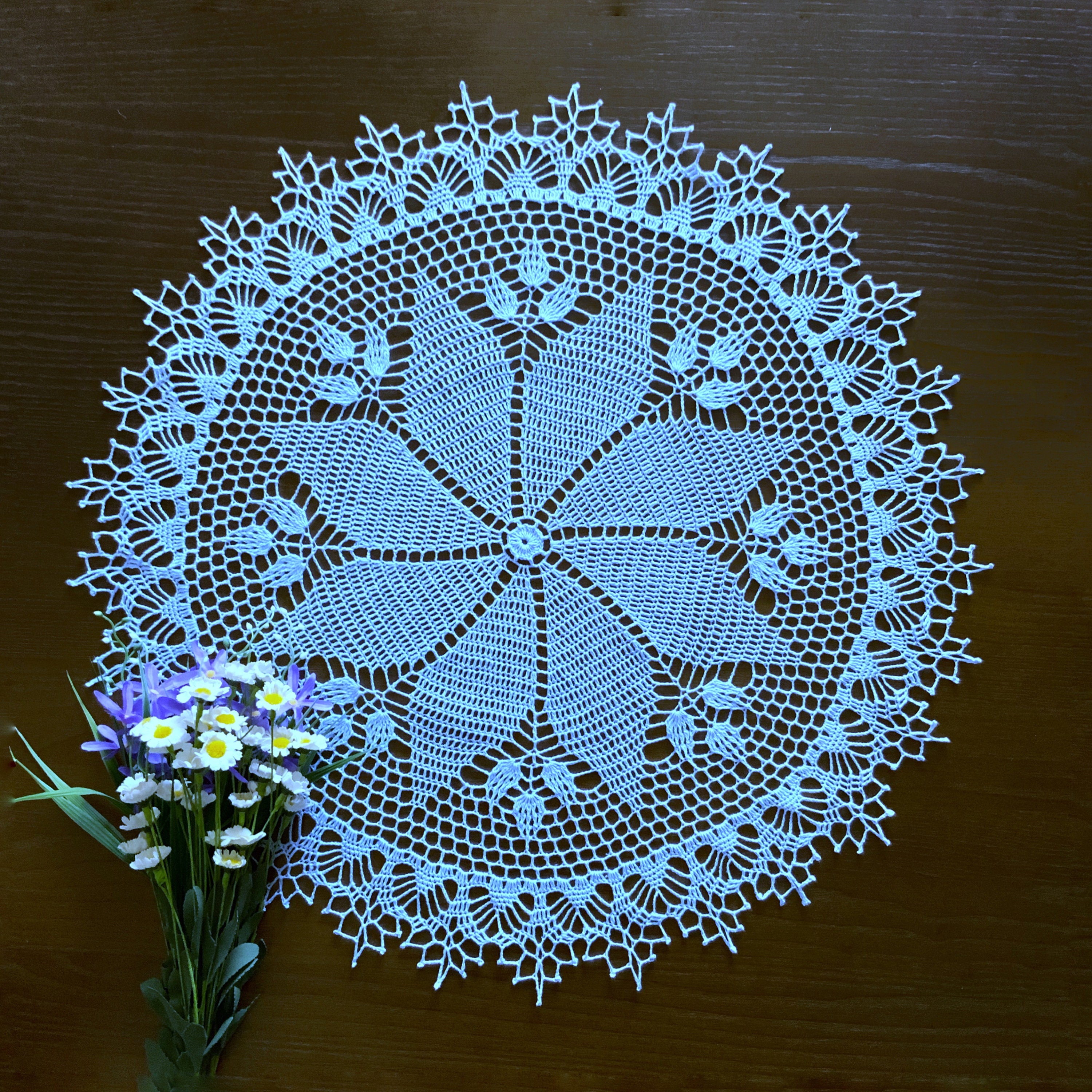 Pattern for Crochet Doily Vintage Crochet Pattern Pdf | Etsy