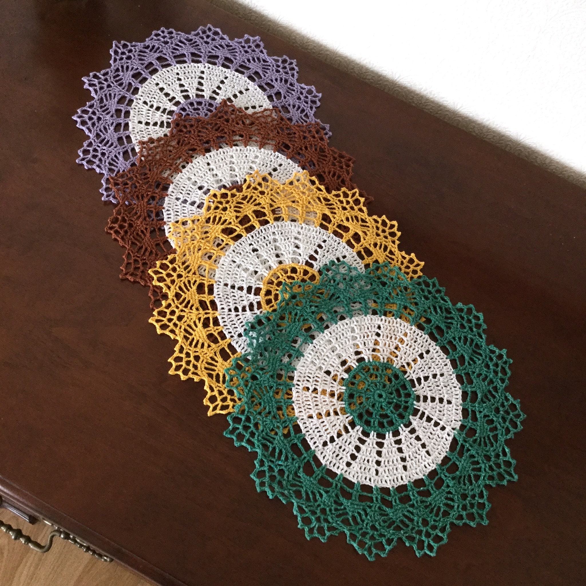 Crochet Pattern Round Doily "the Gift Doily", PDF Instant Download ...
