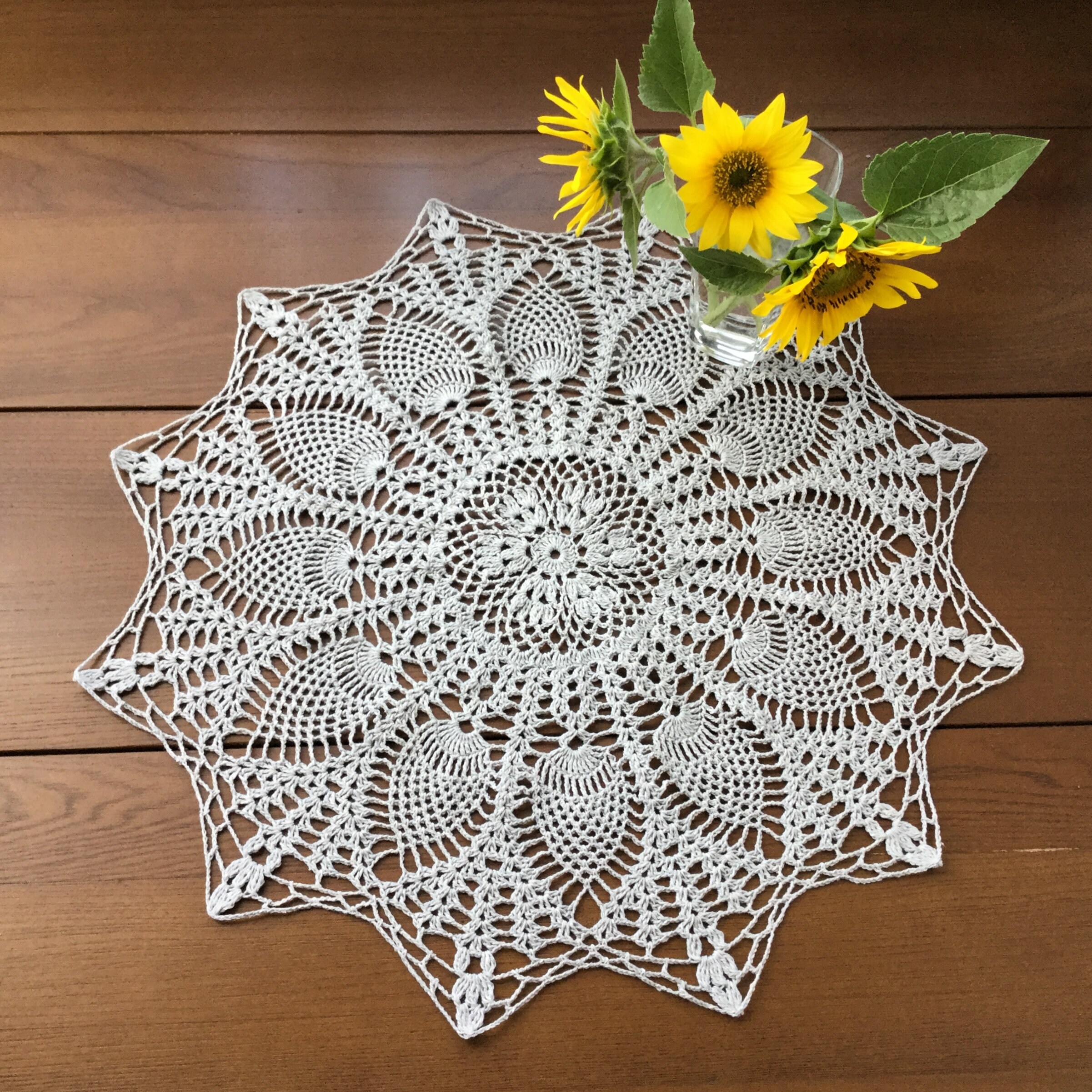 PDF Crochet doily pattern digital instant download tutorial | Etsy