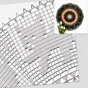 Crochet Pattern for Round Doily With Cats, Doilies Pattern Kitty ...