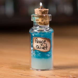 Potion Bottle Necklace - Silence Collection - Glow in the Dark - the ...