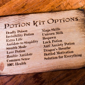 DIY Potion Mystery Box Colour Changing Potion the Apothecary - Etsy UK