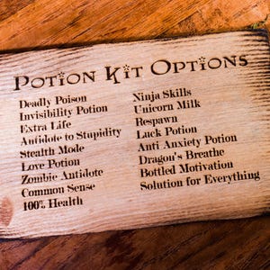 DIY Potion Box - Colour Changing Potion - 18 Options! - the Apothecary ...