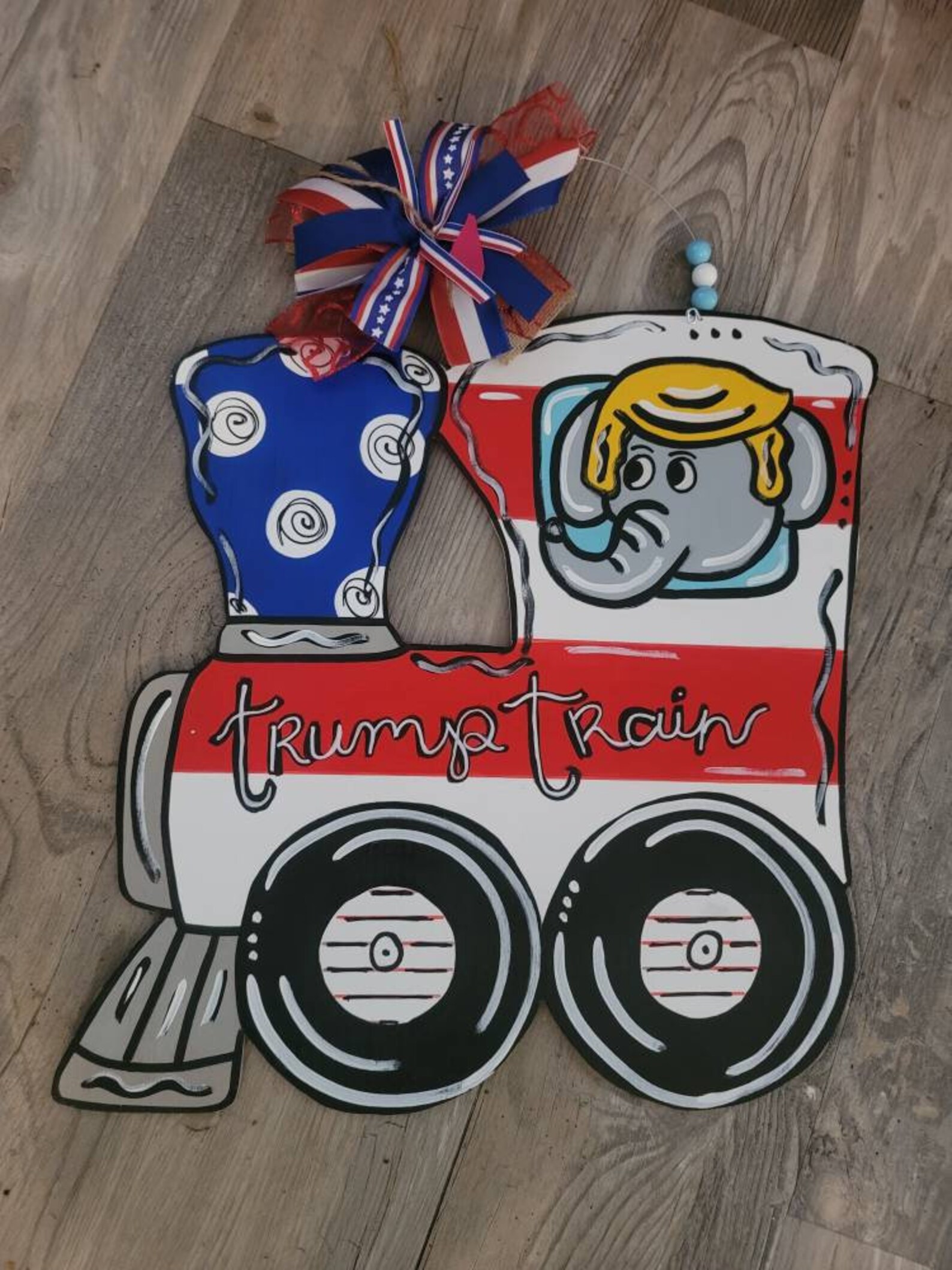 Trump Door Hanger Trump Elephant Door Hanger Republican Door - Etsy