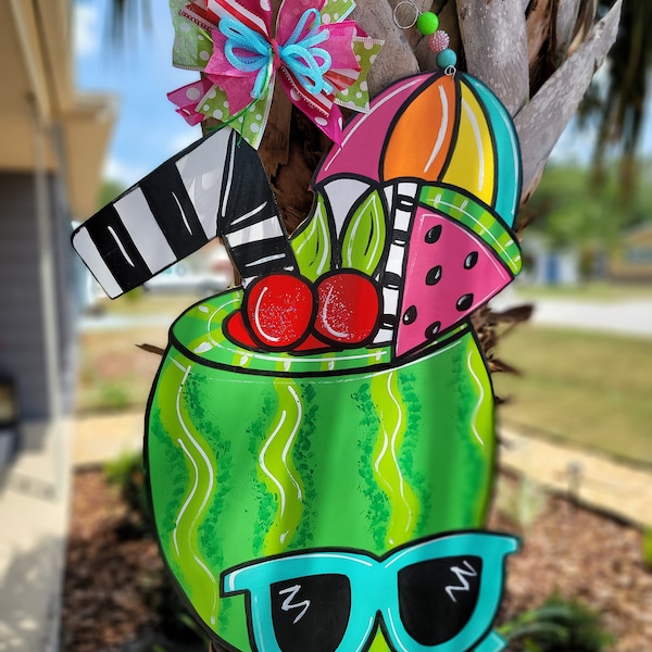 Summer Door Decor - Etsy