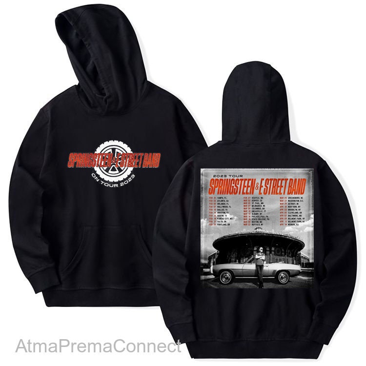 Bruce Springsteen & E Street Band First 2023 Tour Hoodie, Bruce ...