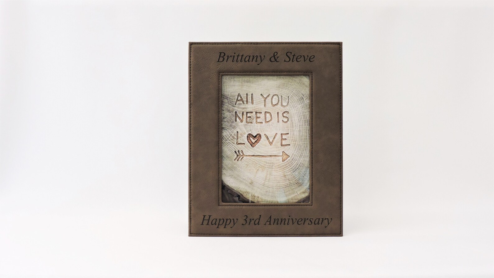 Photo Frame I Love You More Personalized Photo Frame With - Etsy