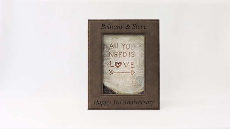 Photo Frame I Love You More Personalized Photo Frame With - Etsy