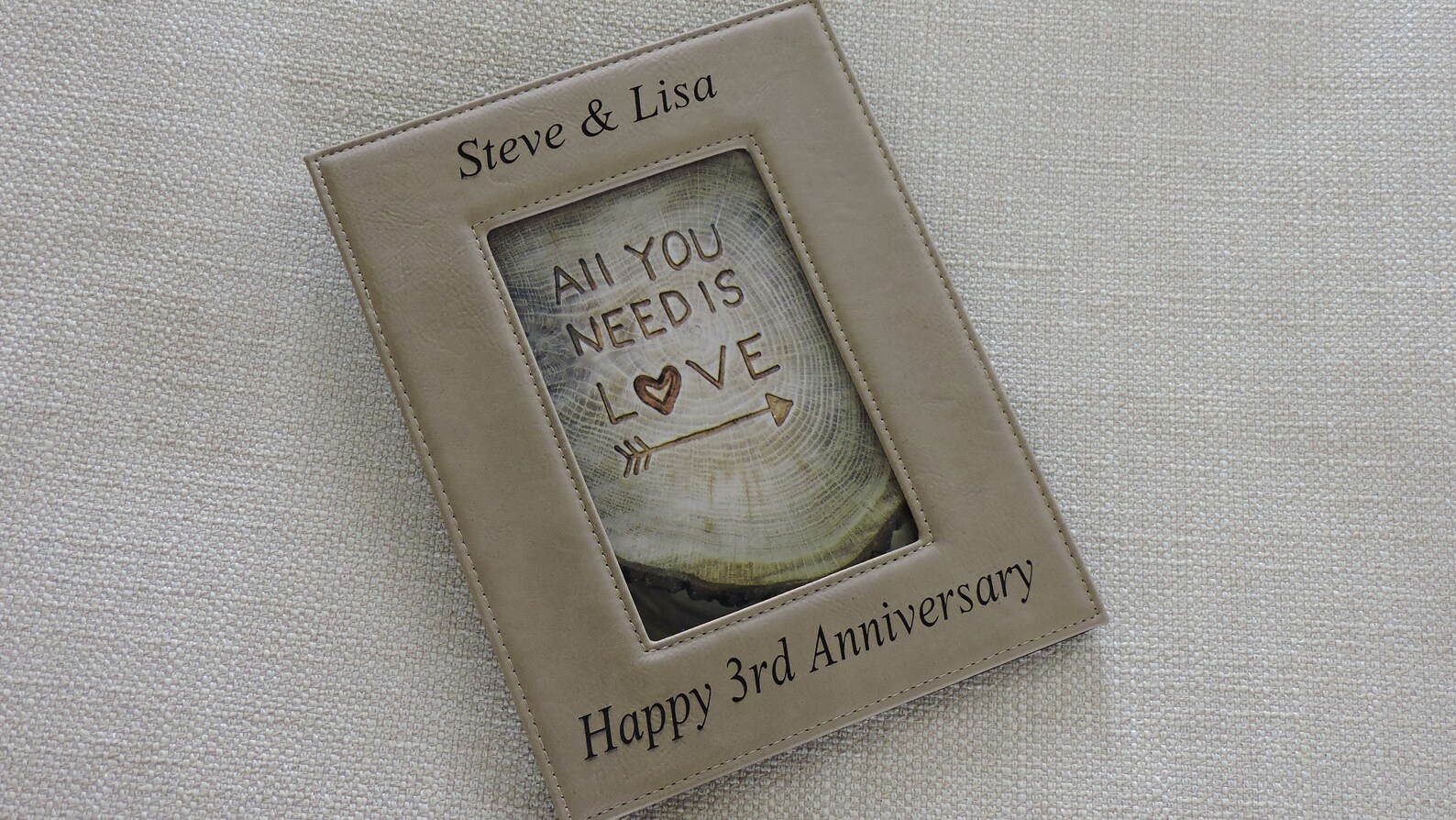 Photo Frame I Love You More Personalized Photo Frame With - Etsy