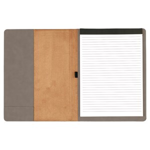 School Logo Portfolio Notebook Personalized, Custom Folio With College ...