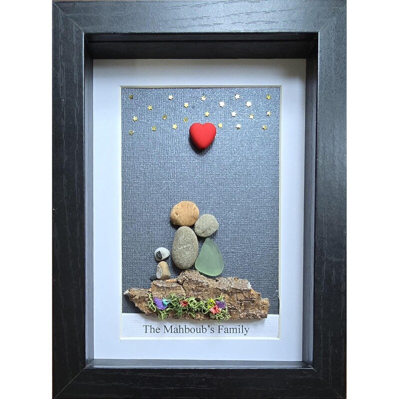 Pebble Art Couple - Etsy