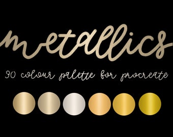 Procreate Colour Palette | Etsy UK