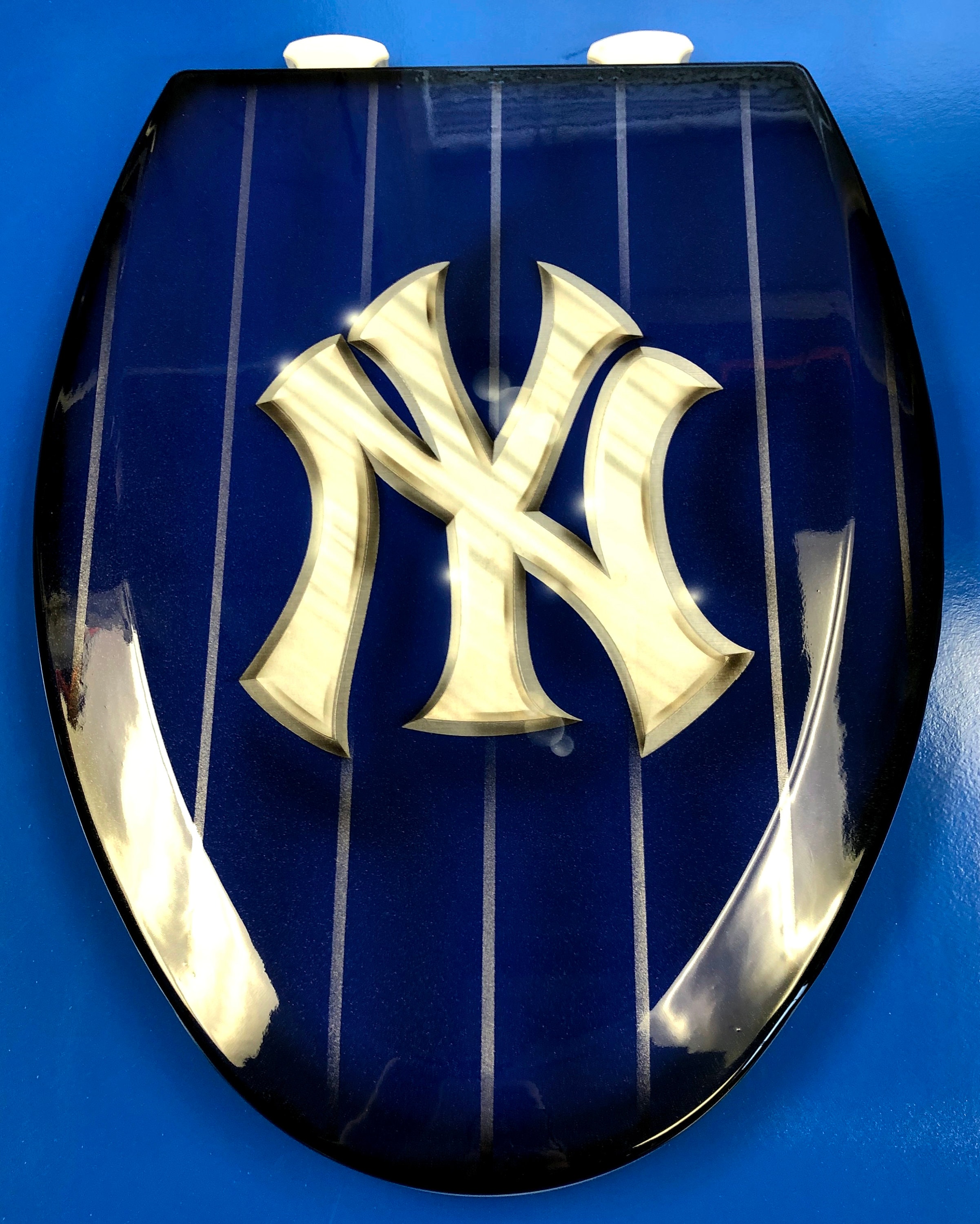 New York Yankees 2 designs Custom Airbrushed Toilet Seat - Etsy Nederland