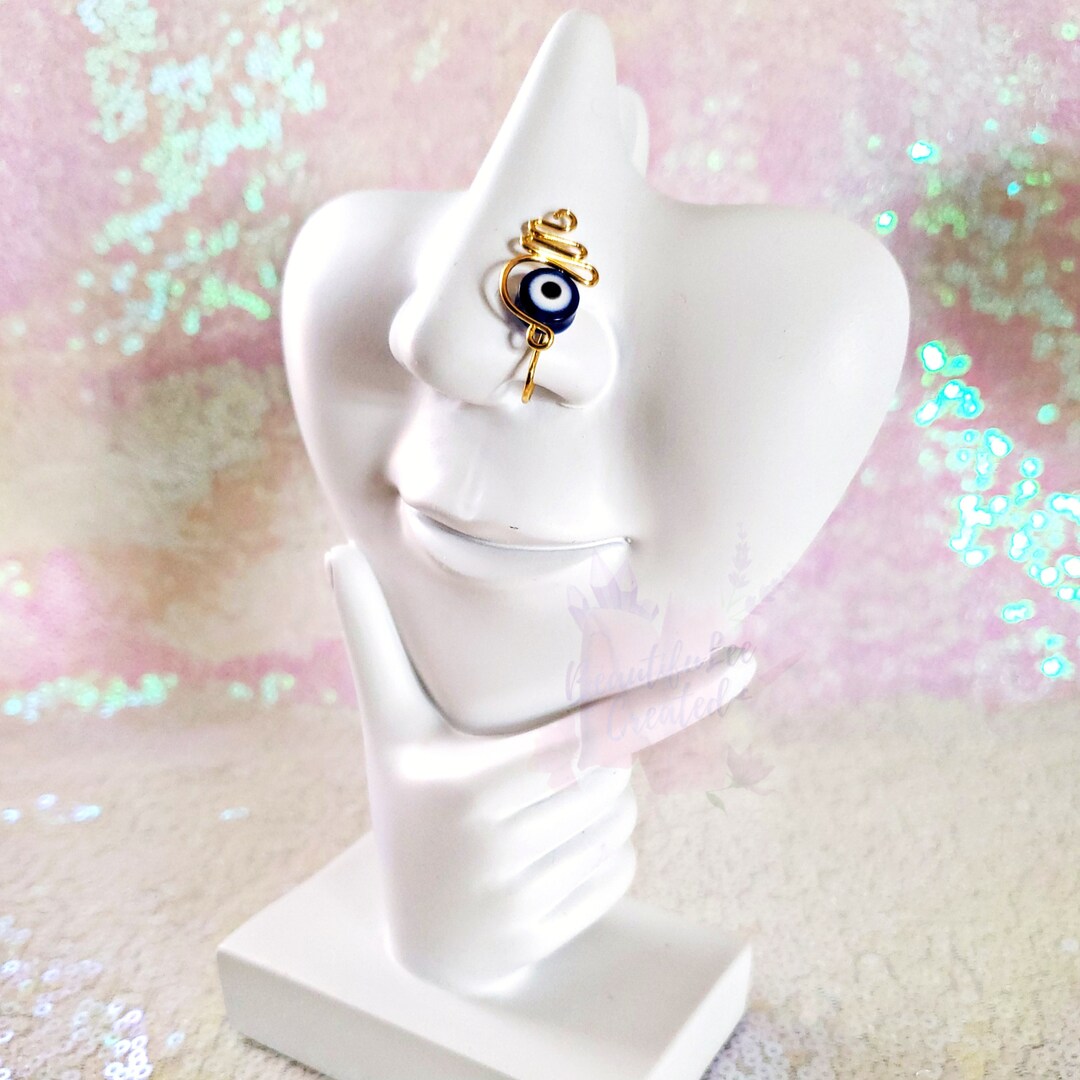 Evil Eye Nose Cuff - Etsy