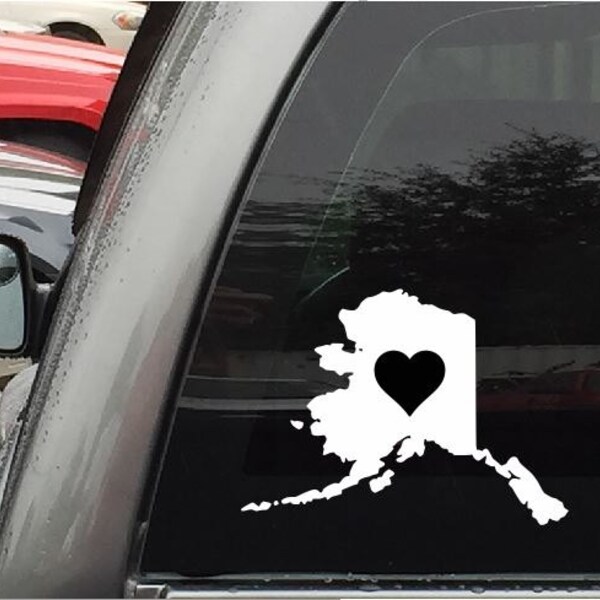 Alaska Car Decal - Etsy