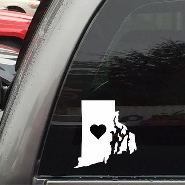 Rhode Island Car Decal - Etsy