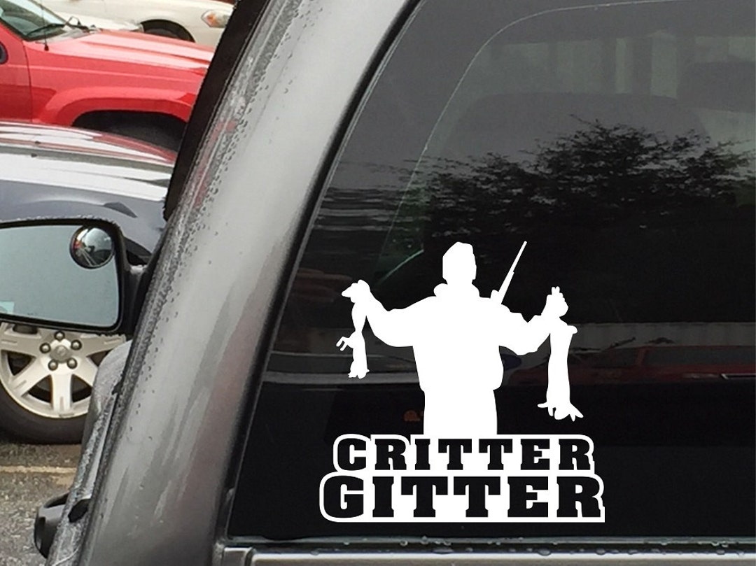 Critter Gitter Car Stickers Vinyl Decals for Hunting Enthusiast - Etsy