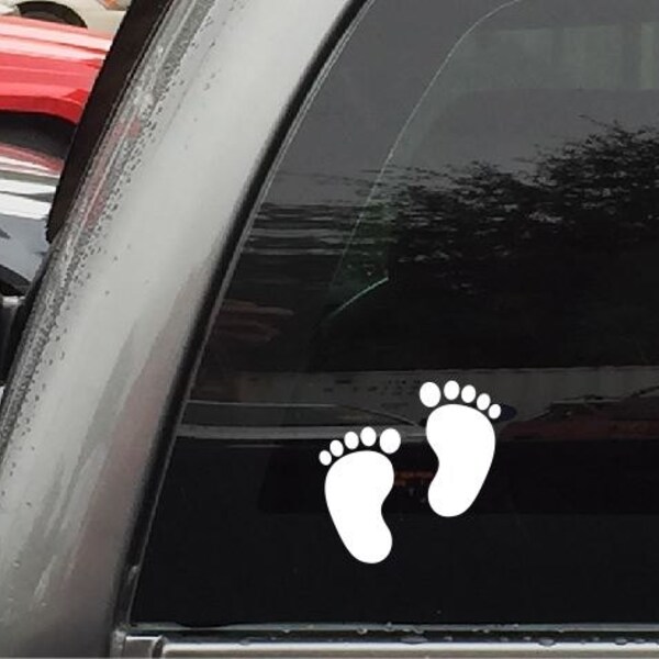 Baby Feet Decal - Etsy