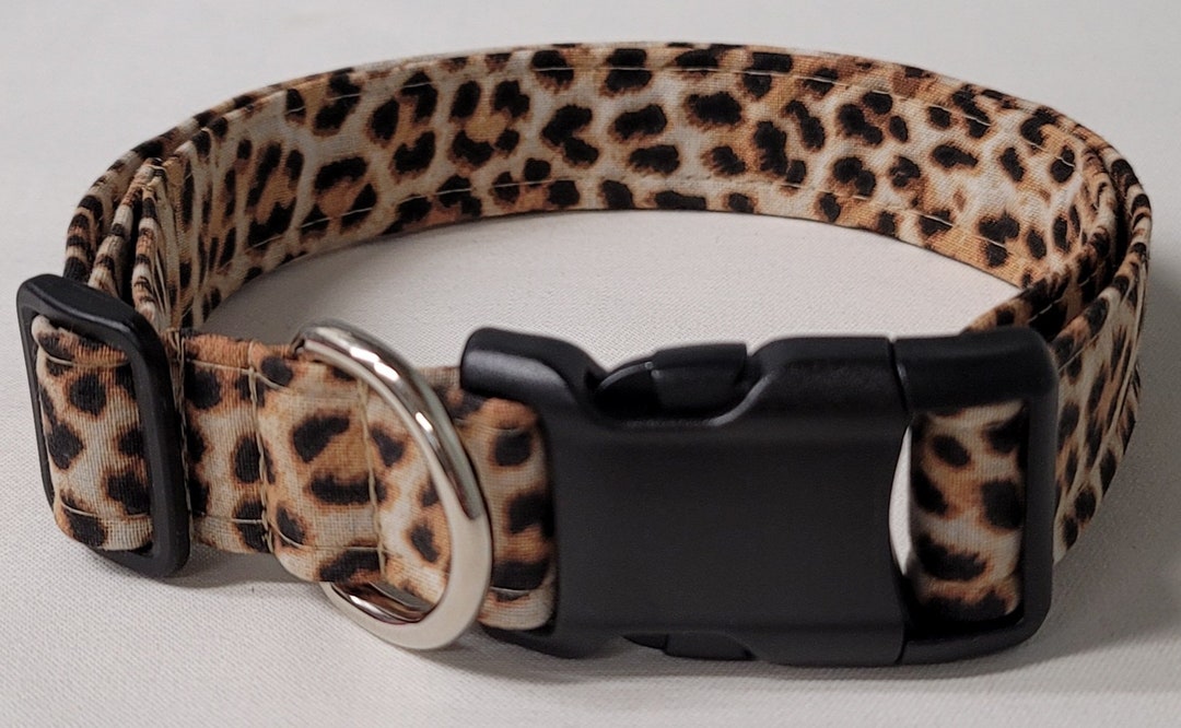 Dog Collar, Cheetah, Leopard, Cheetah Dog Collar, Cheetah Collar - Etsy