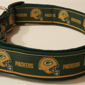 Dog Collar, Green Bay, Packers, Cheeseheads, NFL - Etsy