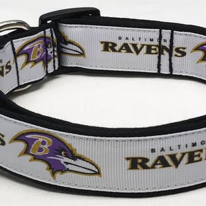 Dog Collar. Baltimore Ravens, NFL - Etsy