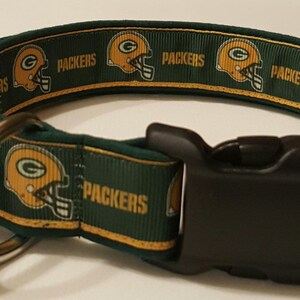 Dog Collar, Green Bay, Packers, Cheeseheads, NFL - Etsy