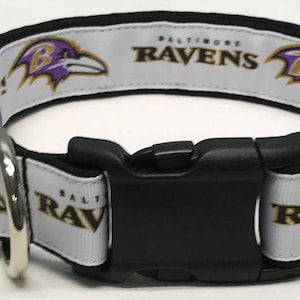 Dog Collar. Baltimore Ravens, NFL - Etsy