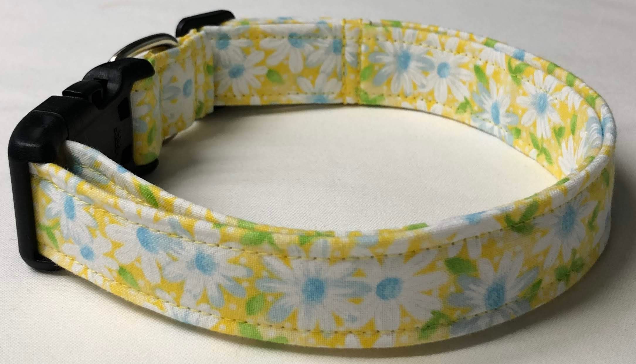 Dog Collar, Yellow Daisy, Daisy, Daisy Dog Collar, Daisy Collar, Flower ...