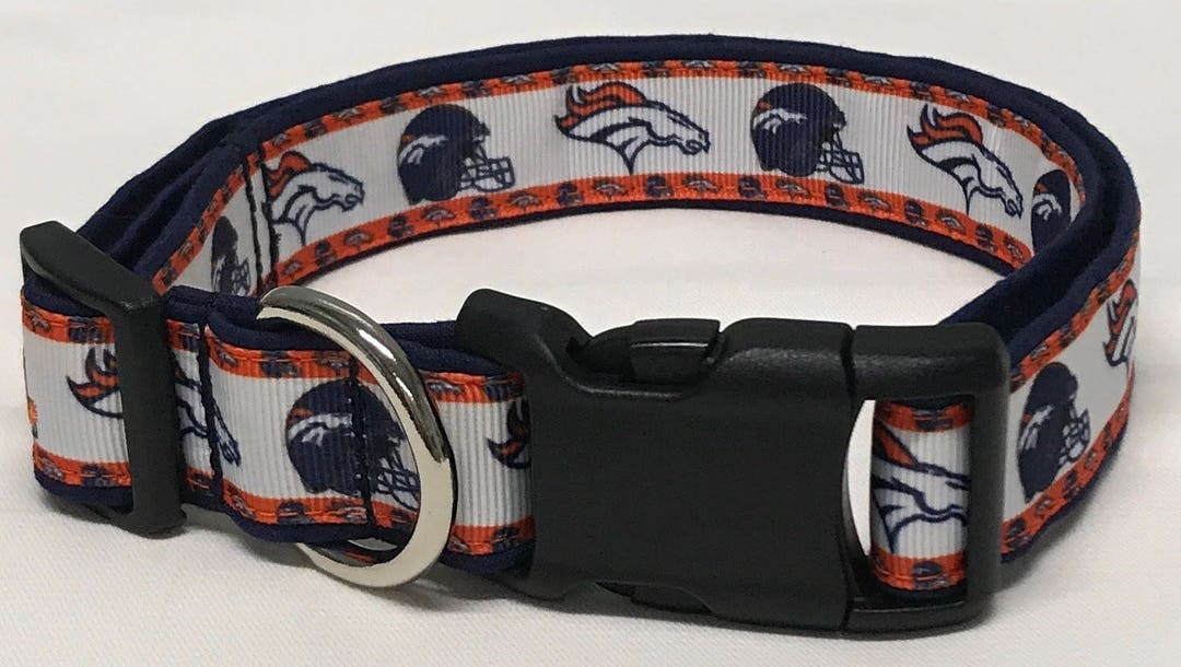 Dog Collar, Denver Broncos, Nfl, Nfl Dog Collar, Nfl Collar, Broncos ...