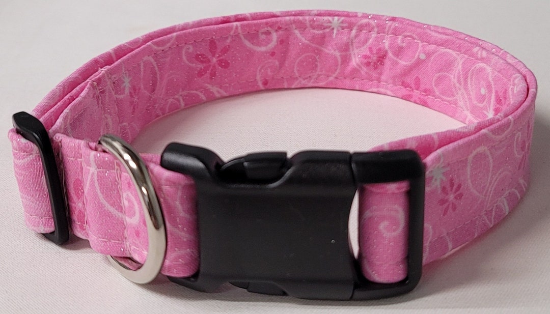 Dog Collar, Pink Sparkle, Pink Sparkle Dog Collar, Pink Dog Collar ...