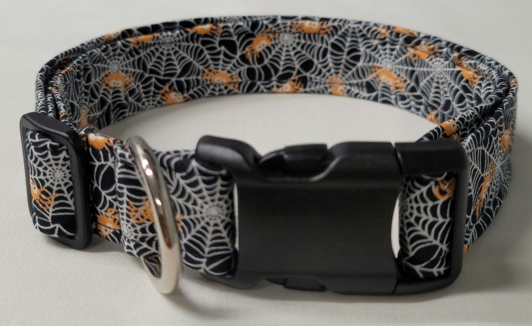 Dog Collar, Charlotte's Web, Spiders, Spider Dog Collar, Spider Collar ...