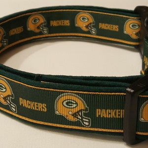 Dog Collar, Green Bay, Packers, Cheeseheads, NFL - Etsy