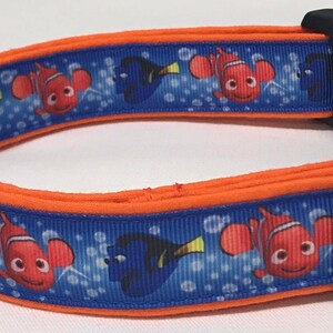 Dog Collar, Nemo, Finding Nemo, Fish, Disney Inspired, Nemo Dog Collar ...