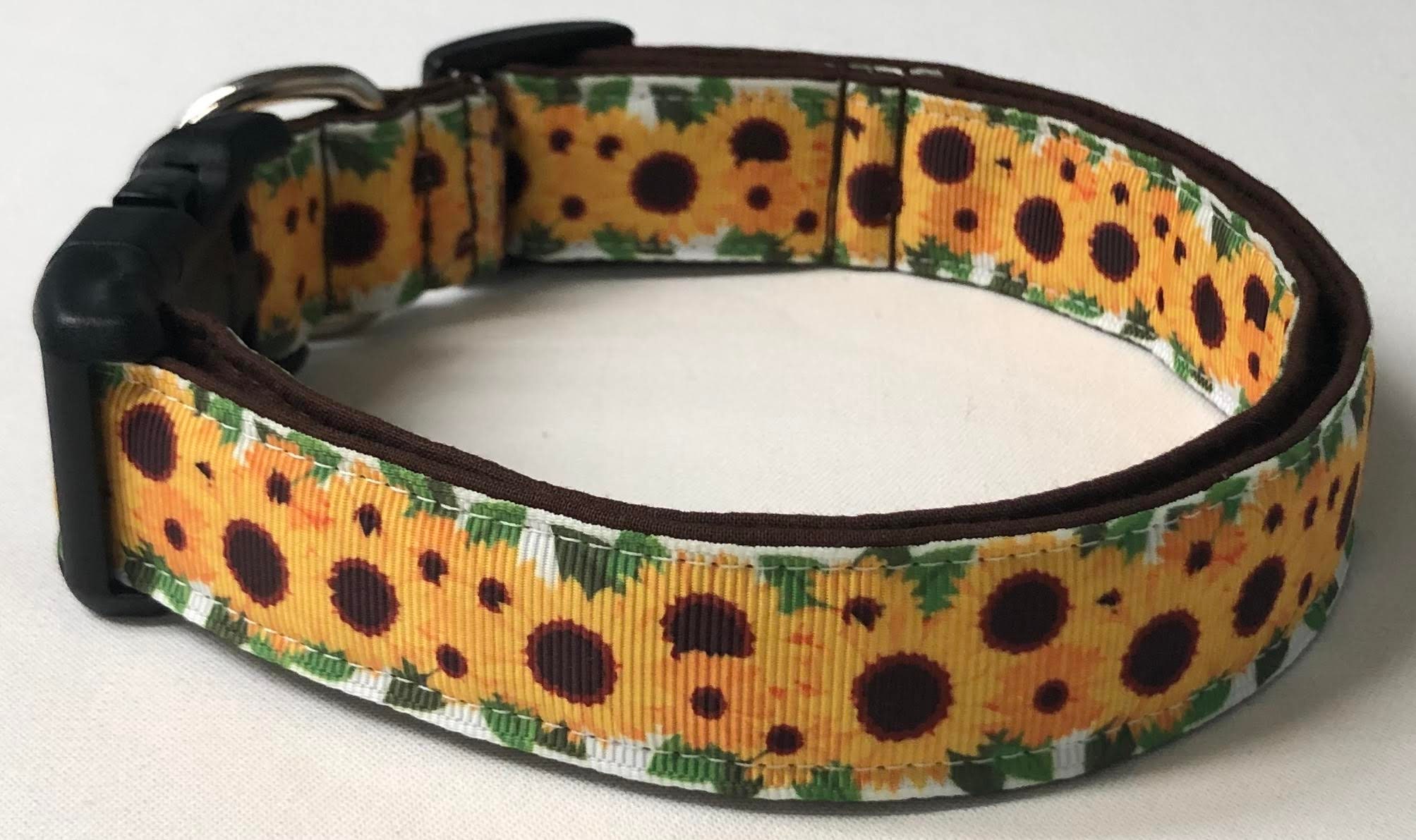 Dog Collar Sunflower 2 Sunflower Sunflowers Sunflower Dog - Etsy