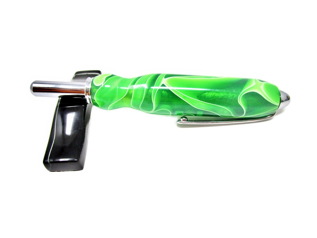 Emerald Water Pearl Seam Ripper or Stiletto With Chrome Plating - Etsy