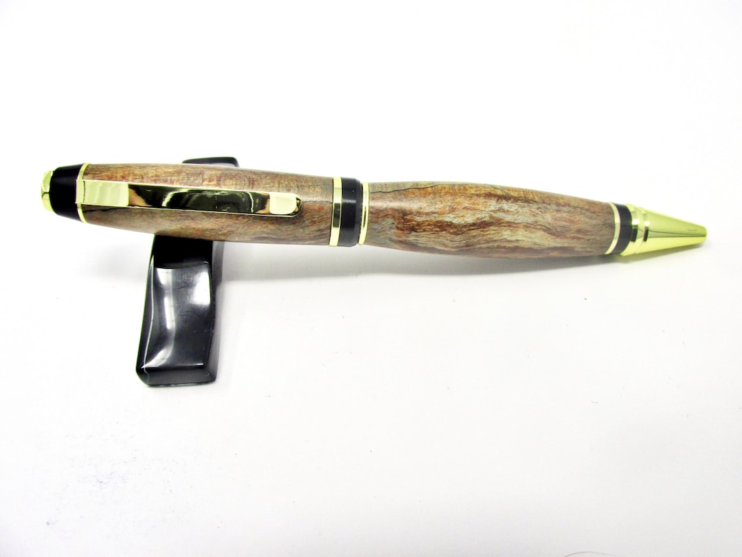 Handmade Big Ben Cigar Ballpoint Pen – Stabilized Maple Burl Domestic ...