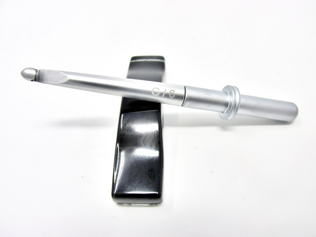Crochet Hook G/6 4mm for Crochet Handle With Satin Plating - Etsy