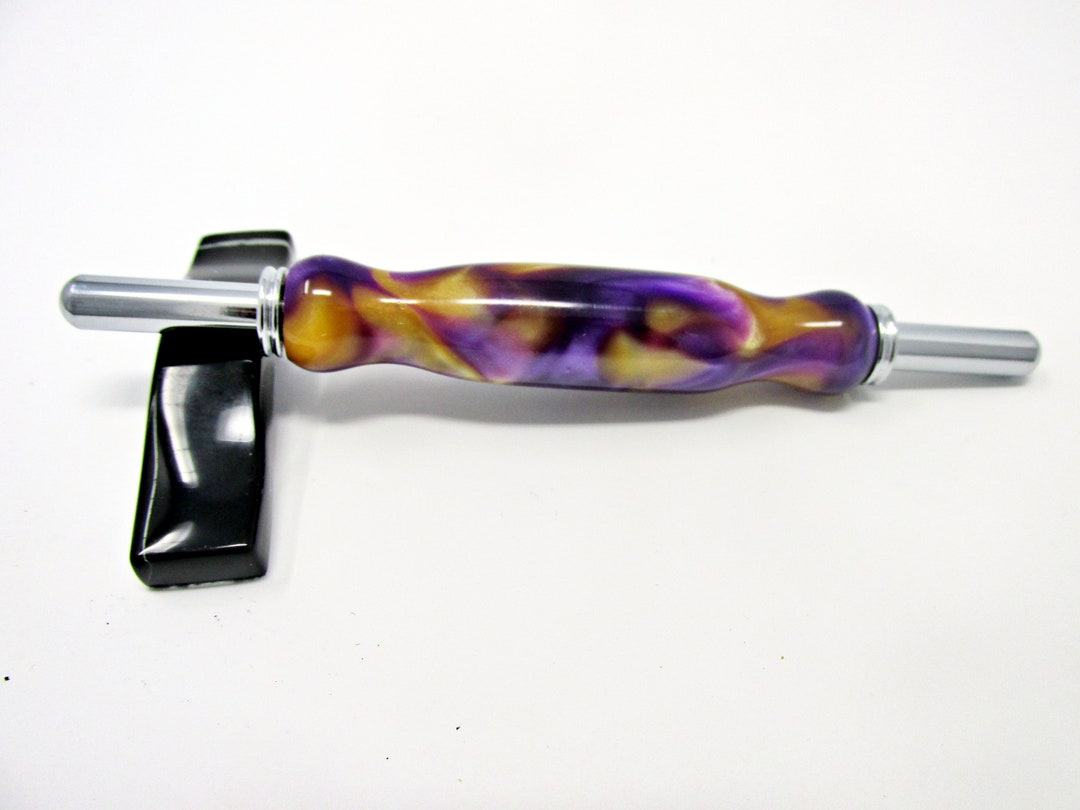 Handmade Seam Ripper & Stiletto Tool – Regal Swirl Acrylic Acetate With ...