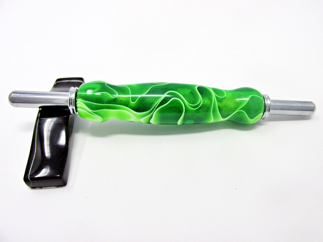 Emerald Water Pearl Double Seam Ripper/stiletto With Chrome Plating - Etsy