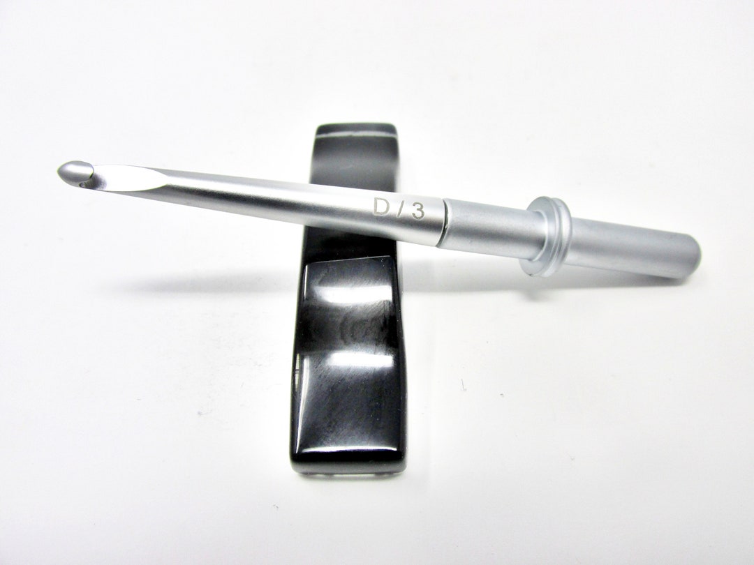 Crochet Hook D/3 3.25mm for Crochet Handle With Satin Plating - Etsy