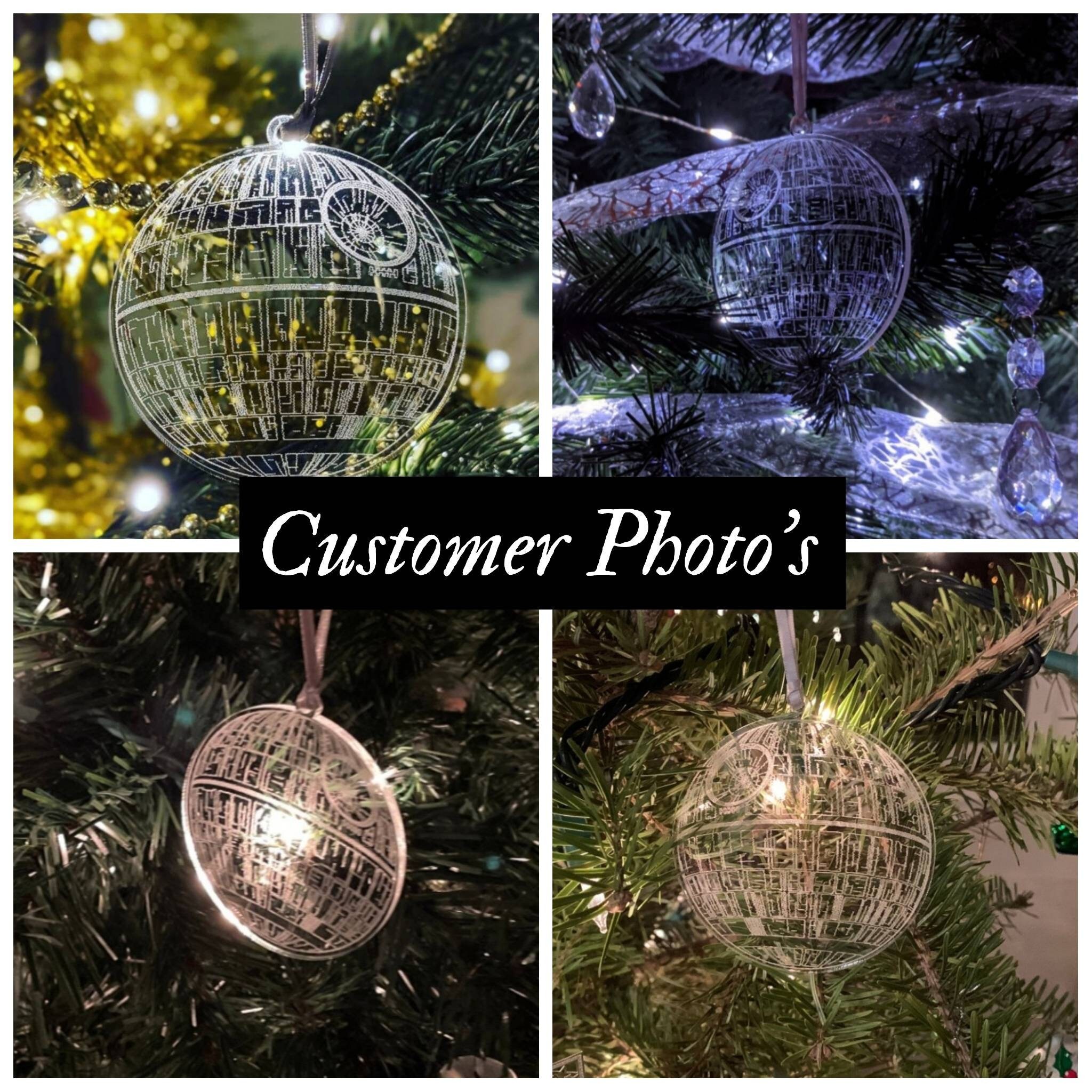 Star Wars Gift Death Star Christmas Tree Decoration - Etsy