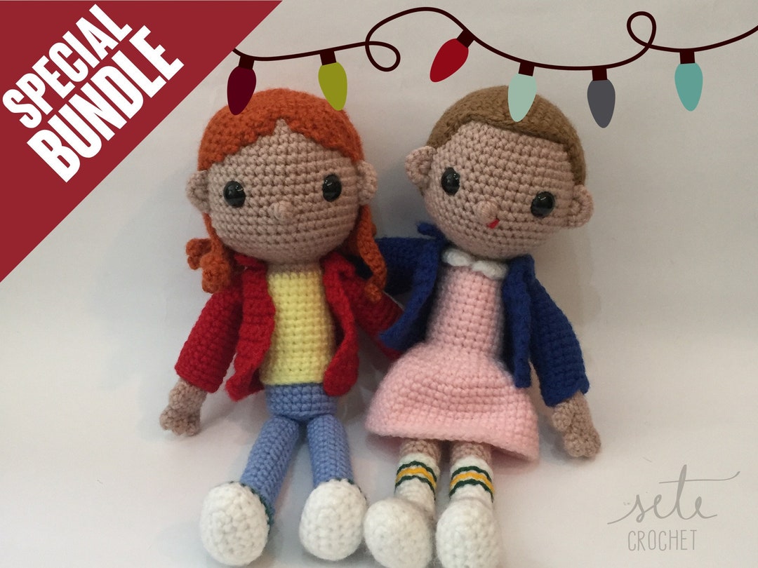SPECIAL BUNDLE: Amigurumi Crochet Pattern Eleven & Max - Etsy UK