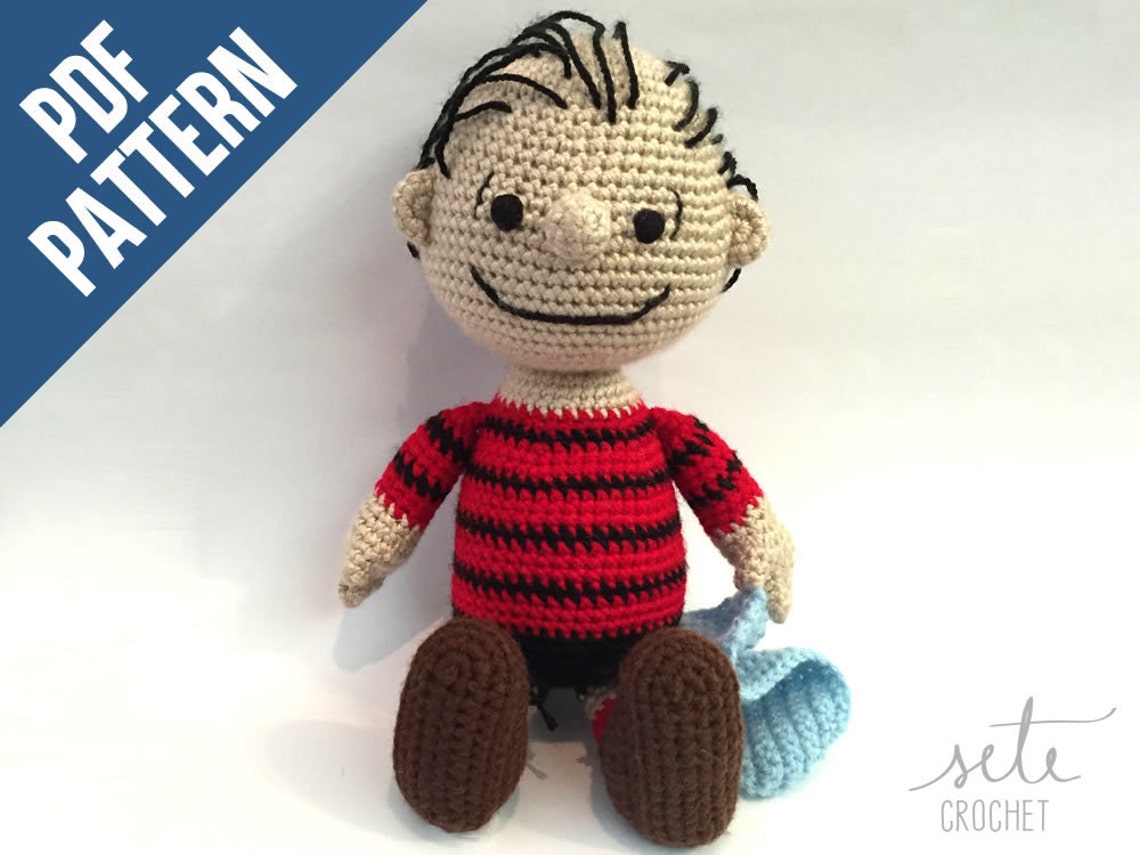 Amigurumi Crochet Pattern - Linus Van Pelt [peanuts] - Etsy