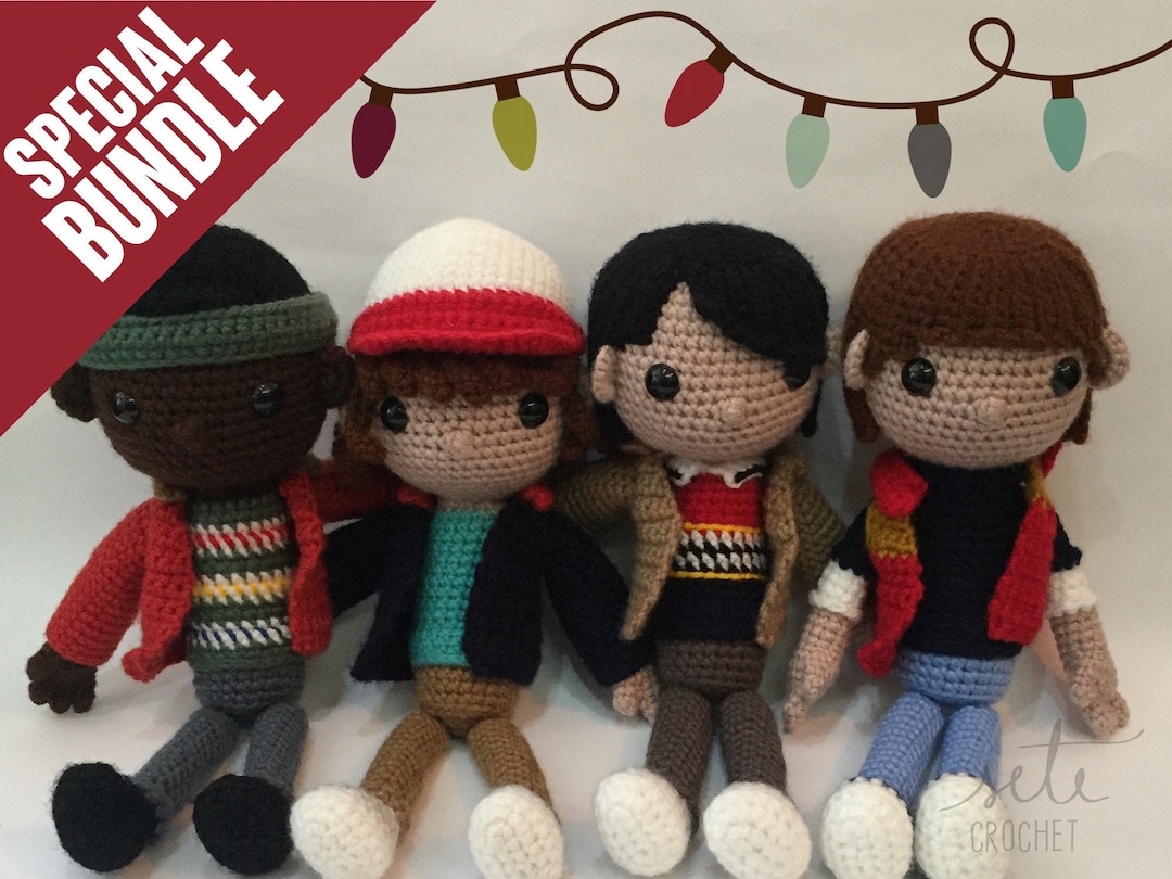 SPECIAL BUNDLE: Amigurumi Crochet Pattern - the Boys [stranger Things ...