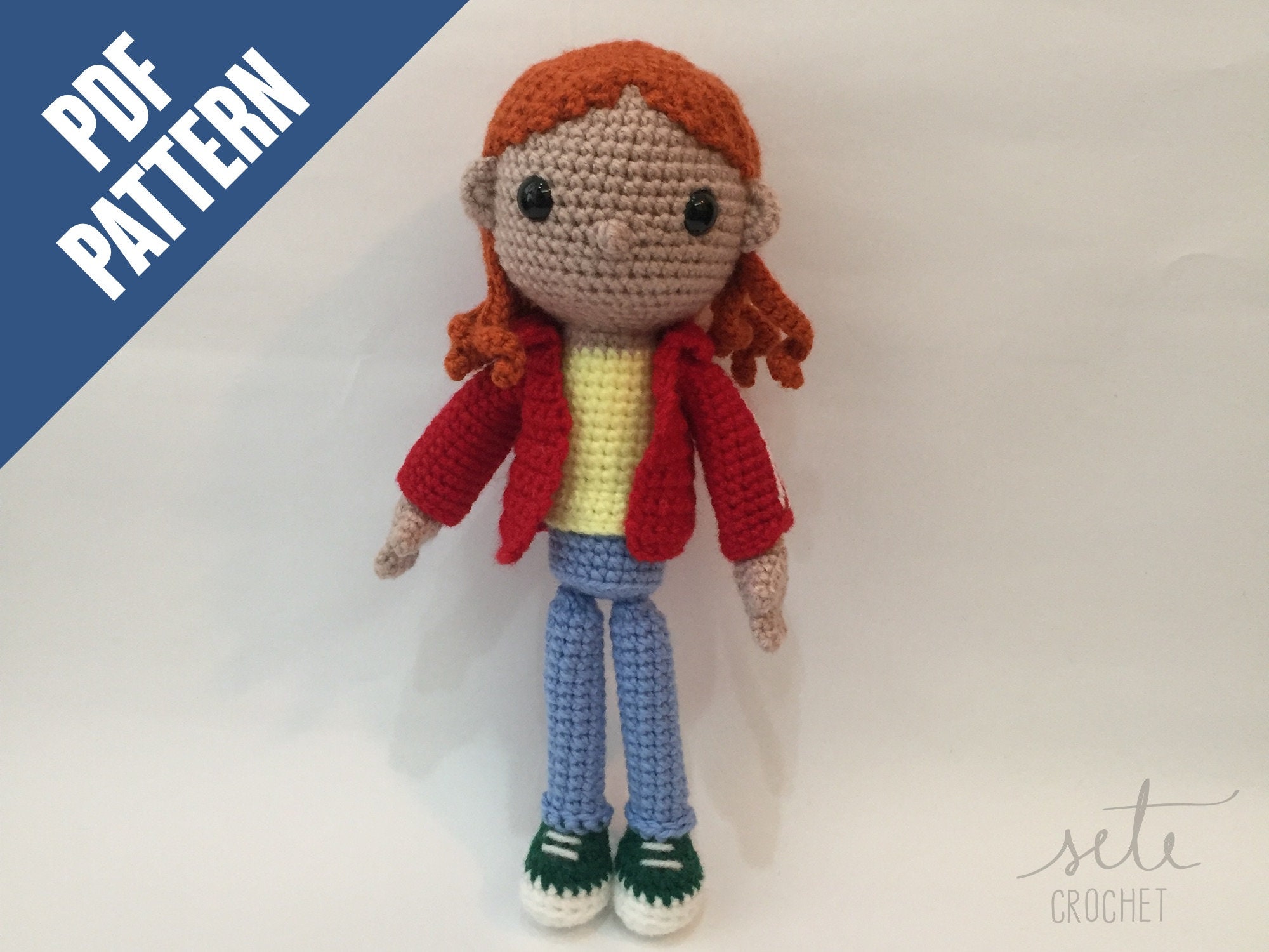 Amigurumi Crochet Pattern Max Mayfield stranger Things - Etsy