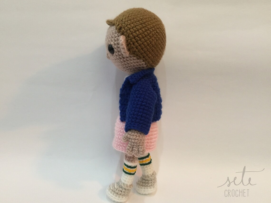 Amigurumi Crochet Pattern Eleven stranger Things | Etsy