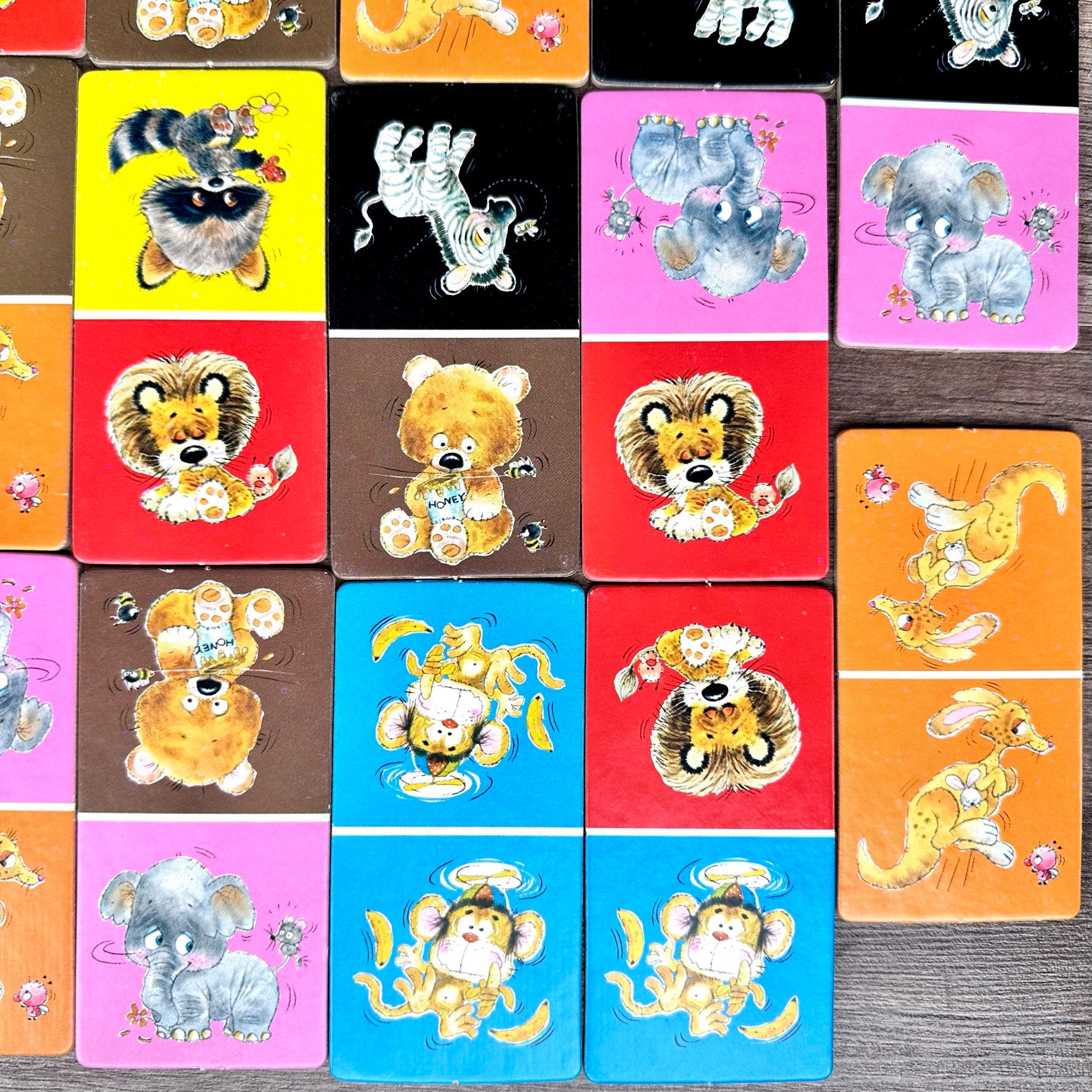 Vintage 1976 Animal Dominoes Game by Whitman 4796-21 - Etsy