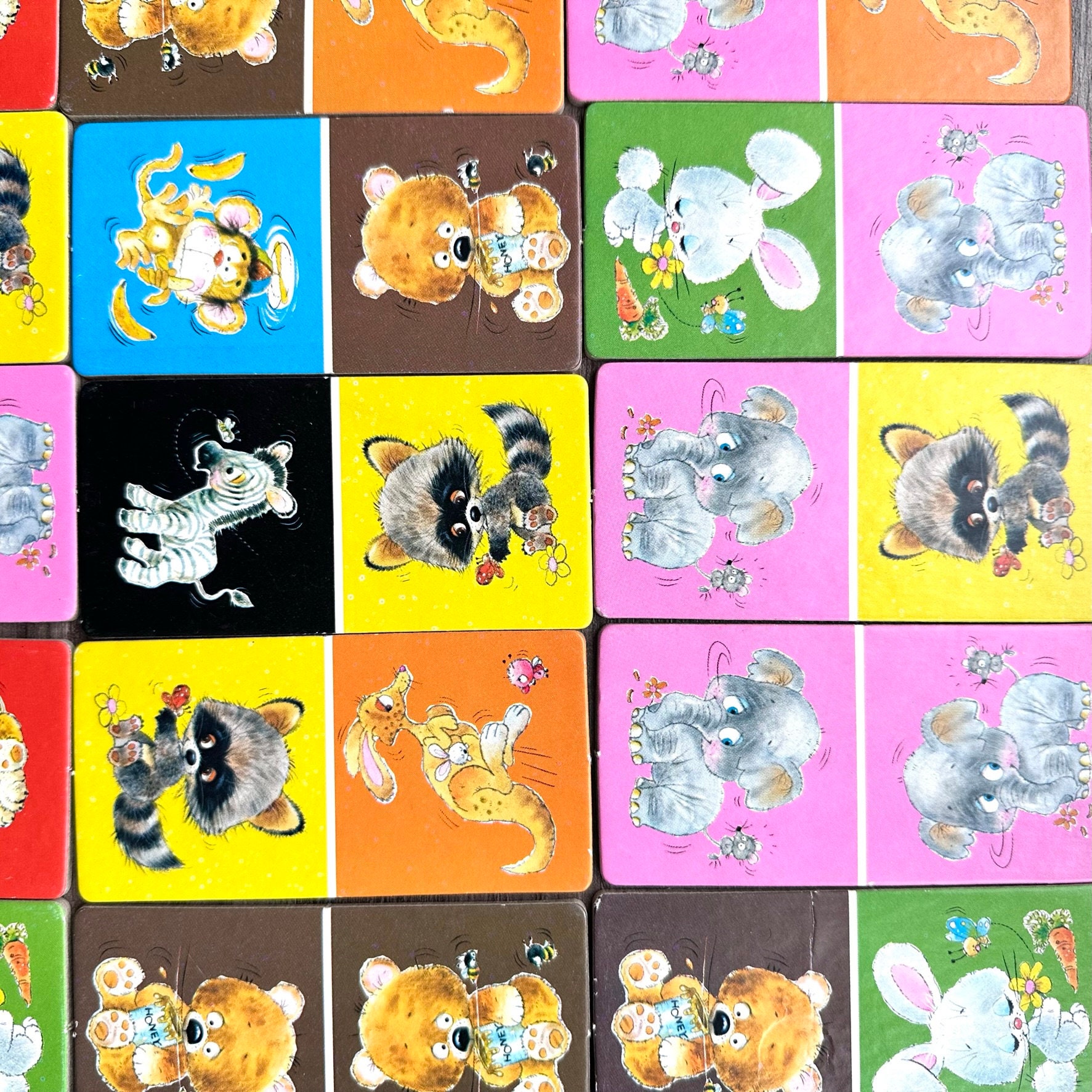 Vintage 1976 Animal Dominoes Game by Whitman 4796-21 - Etsy